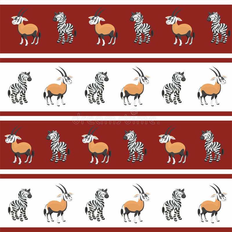 Oryx Pattern Stock Illustrations – 36 Oryx Pattern Stock Illustrations ...