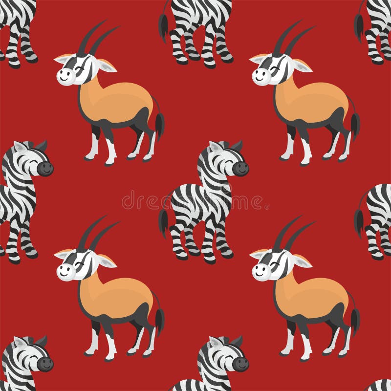 Oryx Pattern Stock Illustrations – 36 Oryx Pattern Stock Illustrations ...
