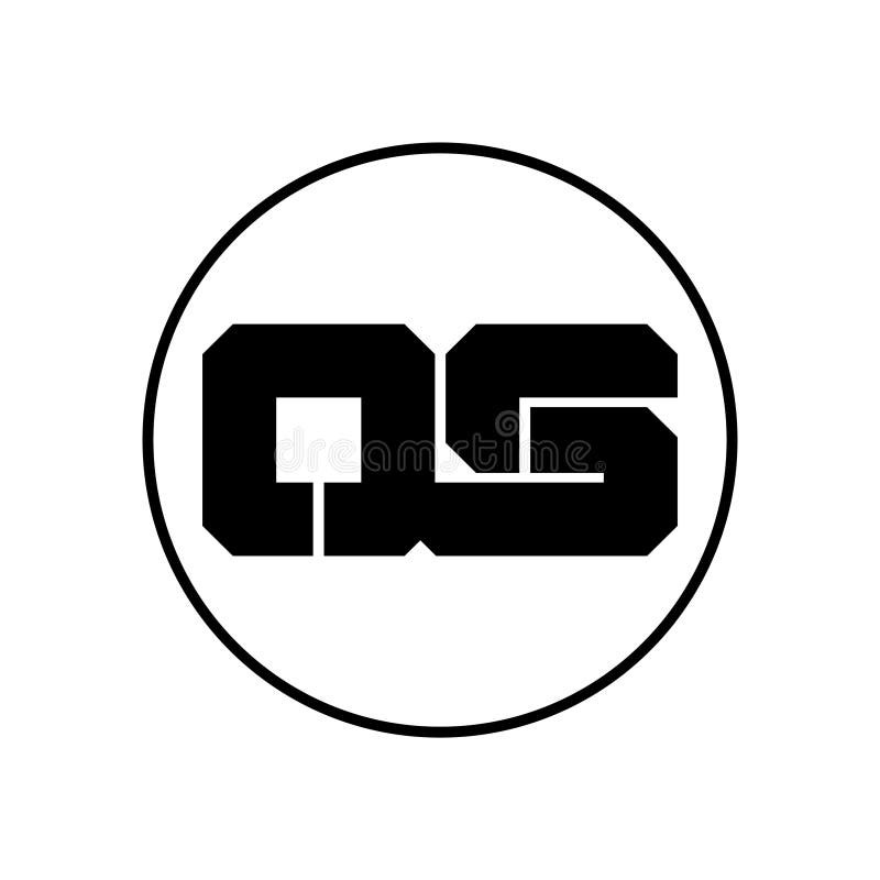 OS Letter Logo Design with Simple Style Stock Vector - Illustration of ...