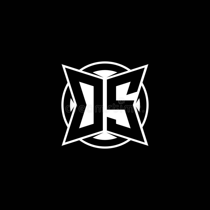 OS Logo Monogram Design Template Stock Vector - Illustration of ...