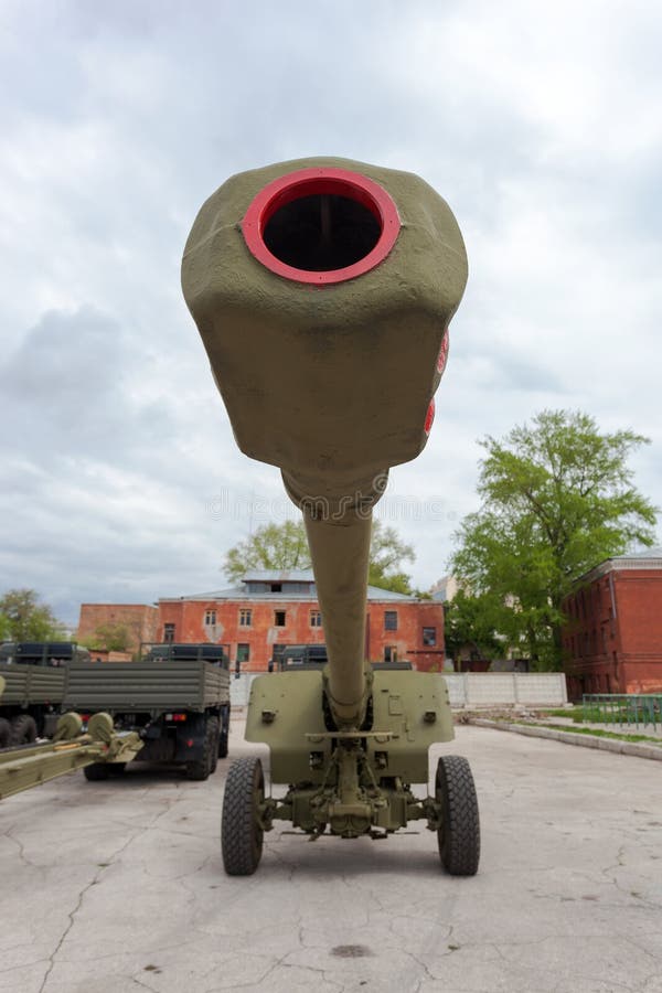 Os Obus 2A65 MSTA-B De 152 Milímetros Imagem de Stock - Imagem de russo ...