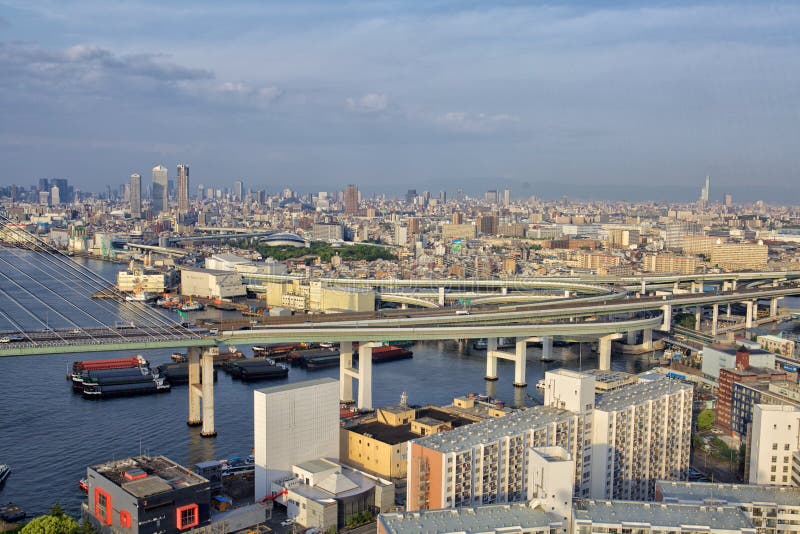 Osaka city editorial photography. Image of osaka, water - 78567207