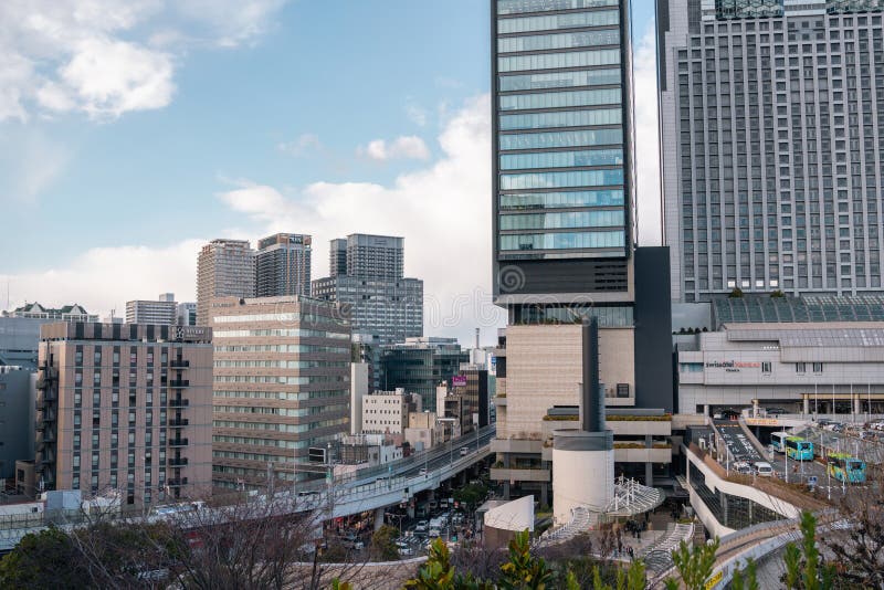 Namba District Cityscape in Osaka, Japan Editorial Stock Photo - Image ...
