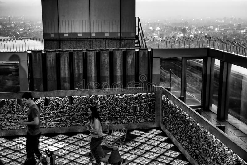 Osaka, Japan - May 28, 2016: Umeda Sky Building Top at Night Editorial ...