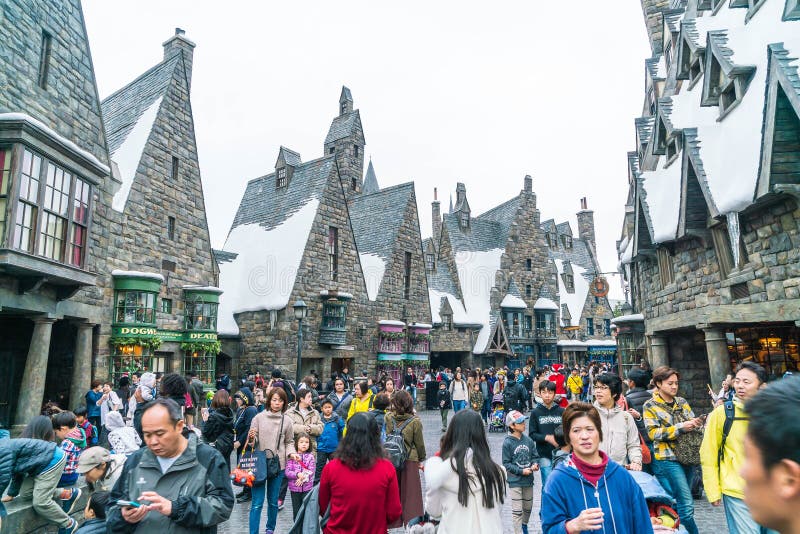 Osaka, Japan - NOV 21, 2016: the Wizarding World of Harry Potter ...