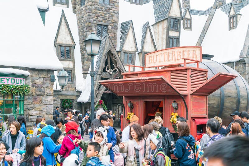 Osaka, Japan - NOV 21, 2016: the Wizarding World of Harry Potter ...