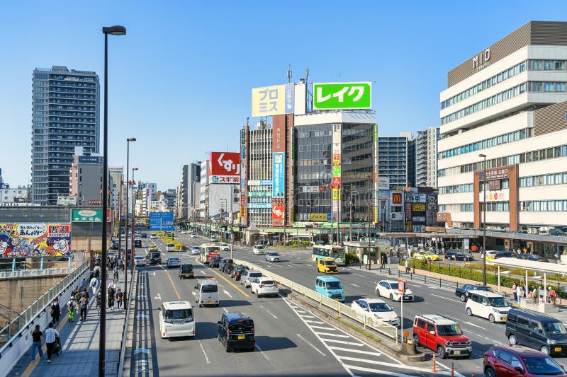 Street Traffic in Tennoji Area of Osaka Editorial Image - Image of ... Street Traffic in Tennoji Area of Osaka Editorial Image - Image of ...