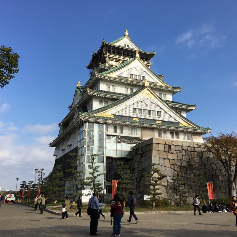 Osaka japan temple editorial stock image. Image of japan - 92674459