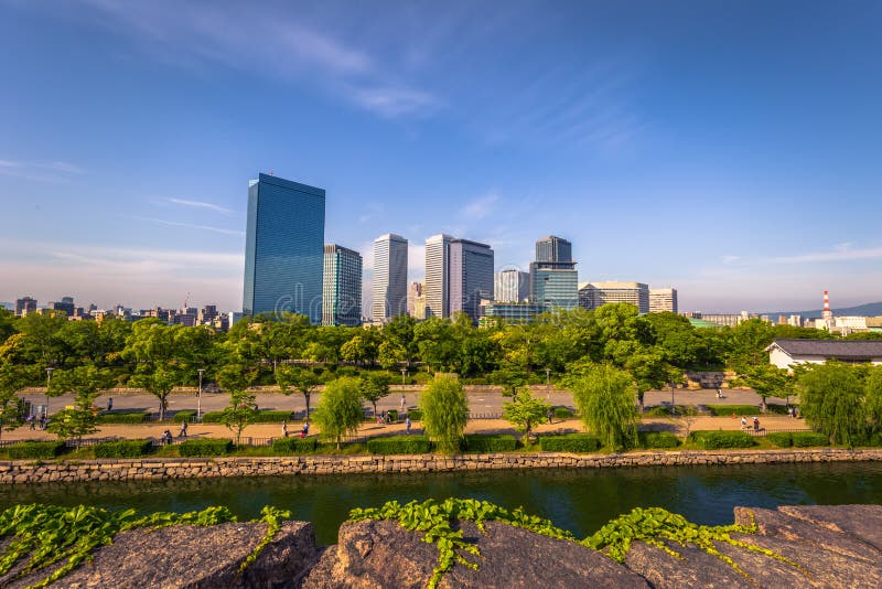 Osaka - June 01, 2019: Urban Center of Osaka, Japan Stock Photo - Image ...