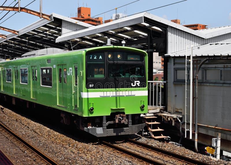 Railway Platform Sign, Osaka Station, Japan Editorial Image - Image of ...