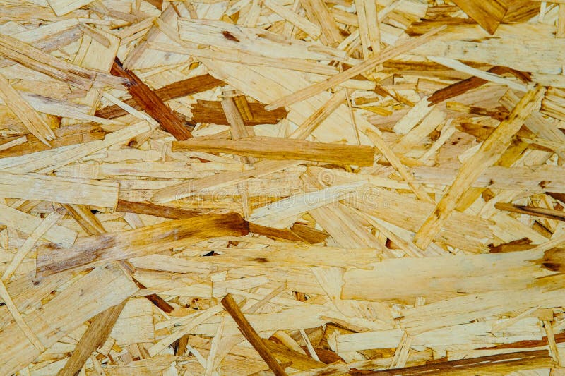 Closeup of Oriented Strand Board Surface for Architectural Use Stock ...