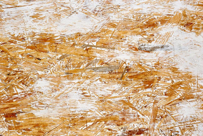 White Painted Oriented Strand Board OSB, Wooden Background Stock Photo ...