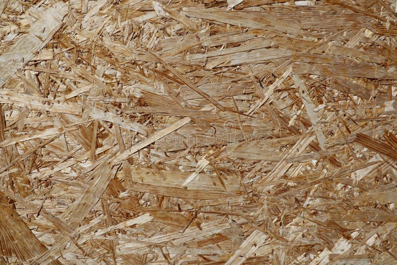 OSB Sheet is Made of Wood Chips Pressed Together Stock Photo - Image of ...