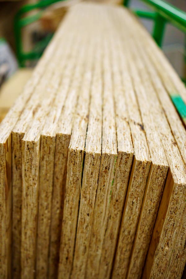 OSB Board. Sheet Material is Used in Construction. Hardware Store ...