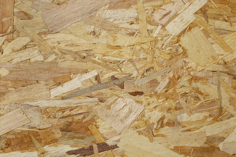OSB Wood Chips Pressed Sheet Structure, Abstract Empty Backdrop, Close ...