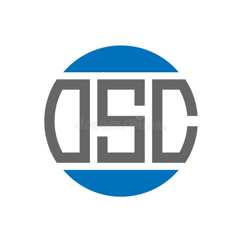 OSC Letter Logo Design on White Background. OSC Creative Initials ...