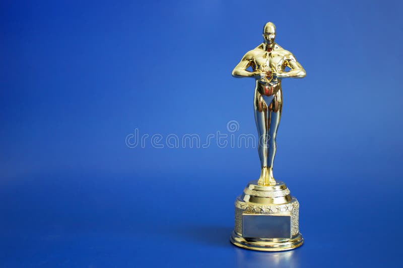 Oscar Award, Trophy Statue, Golden Prize Editorial Photo - Image of ...
