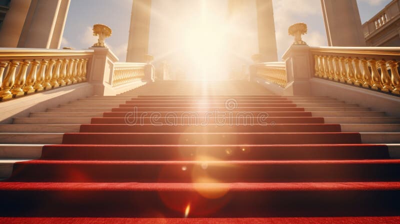 Oscar Red Carpet stock photo. Image of gowns, statuettes - 372491244