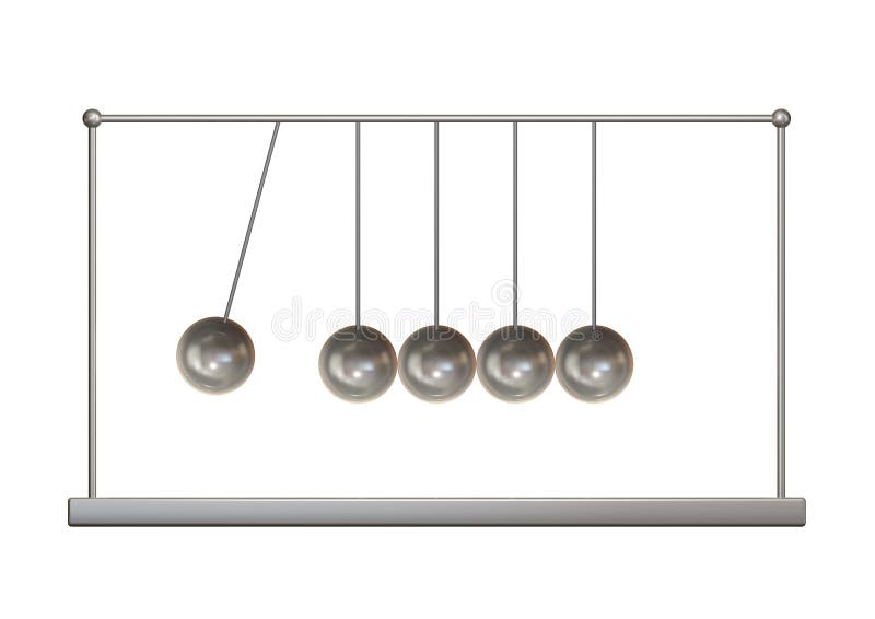 Balle qui se balance illustration stock. Illustration du oscillation ...