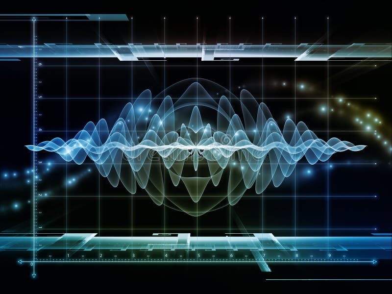 Oscillation Graph stock illustration. Illustration of effect - 61948772