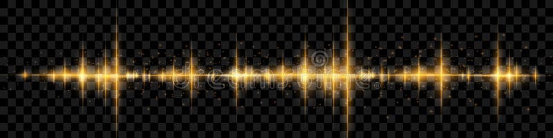 Oscillogram of the Frequency and Spectrum of the Audio Track. Stock ...