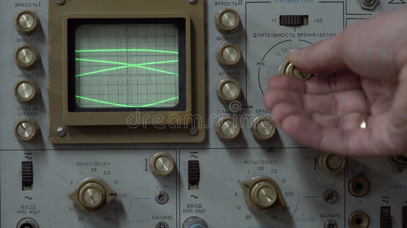Oscillograph, Allows Observation of Constantly Varying Signal Voltages ...