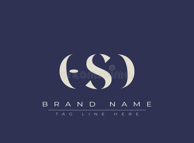 OSD Abstract Letter Logo Design Stock Vector - Illustration of ...