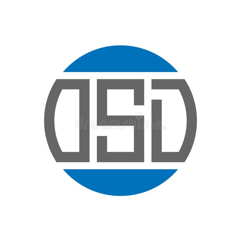 OSD Letter Logo Design on White Background. OSD Creative Initials ...