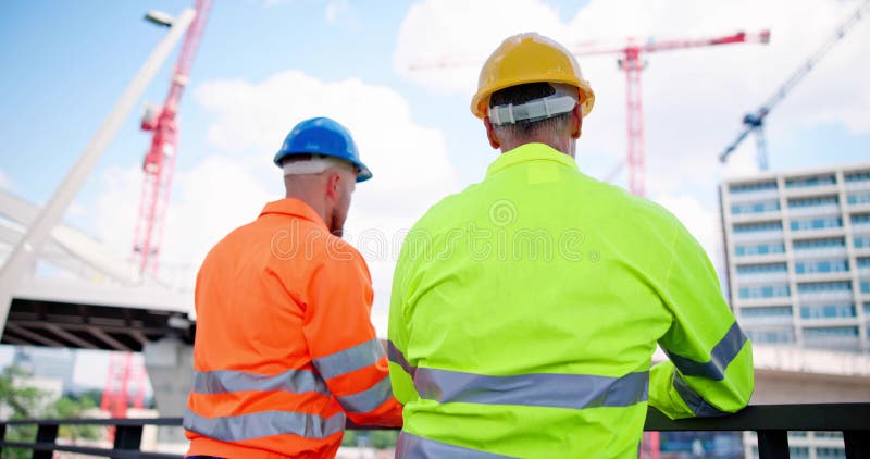 OSHA Inspector at Construction Site Stock Photo - Image of inspection ...
