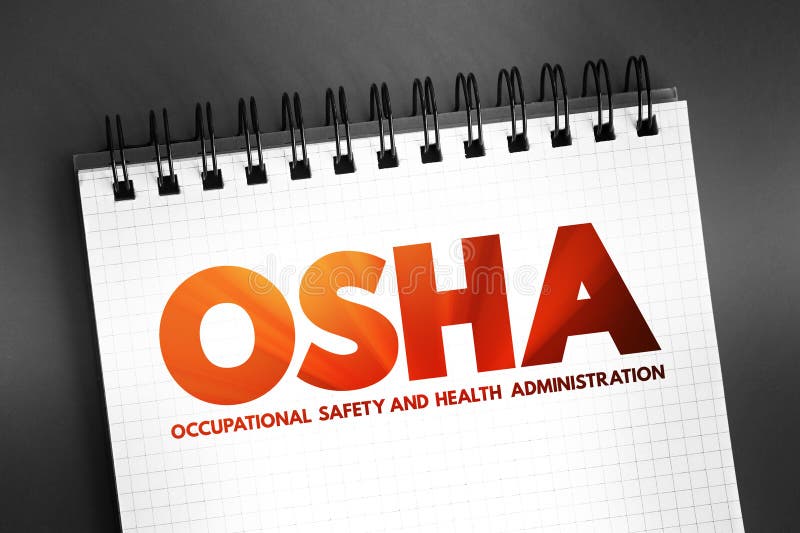 OSHA - Occupational Safety and Health Administration Acronym, Text ...