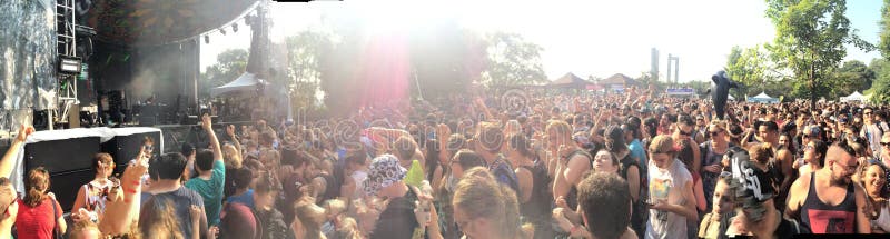Osheaga 2014 editorial photo. Image of osheaga, view - 43349126