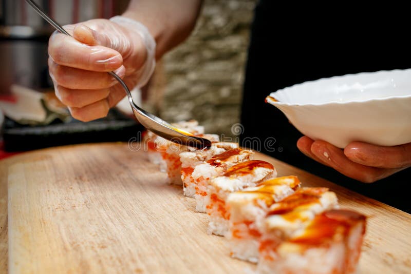 Oshizushi, Pressed Sushi in a Box Stock Photo - Image of oshizukshi ...