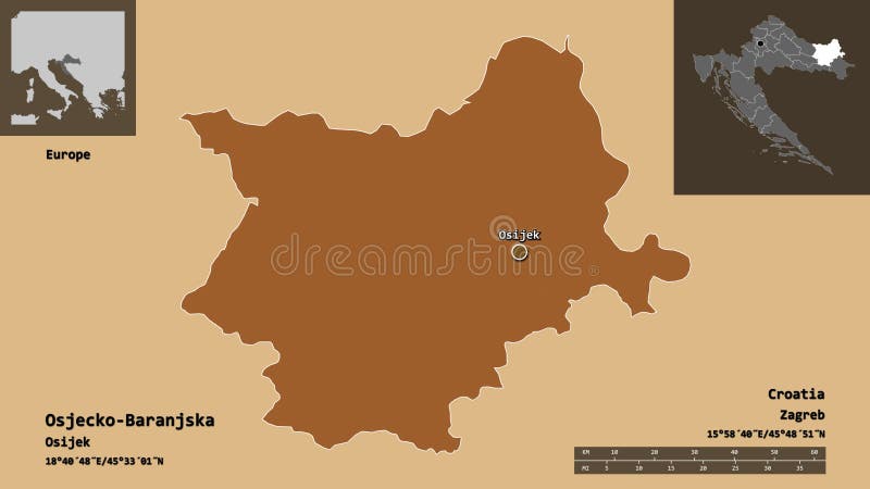 Osjecko-Baranjska, County of Croatia,. Previews. Pattern Stock ...