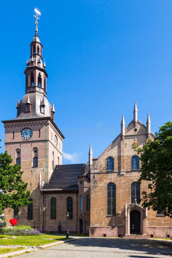 Oslo Cathedral stock photo. Image of scandinavia, landmark - 57160464