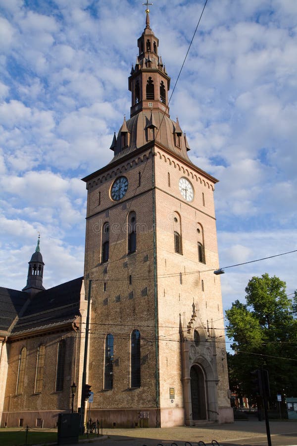 Oslo cathedral stock photo. Image of sightseeing, oslo - 92018896