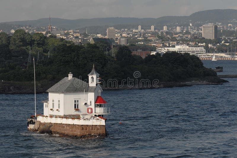 Oslo in norway stock photo. Image of harbor, ship, cruise - 84526624