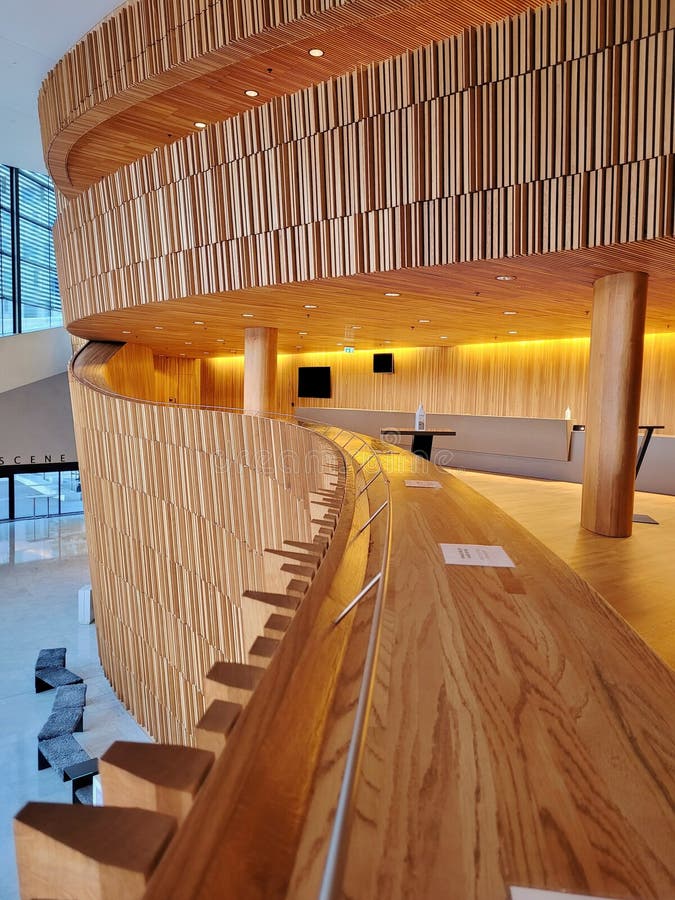 Oslo Opera House, Interior Detail Editorial Stock Image - Image of ...