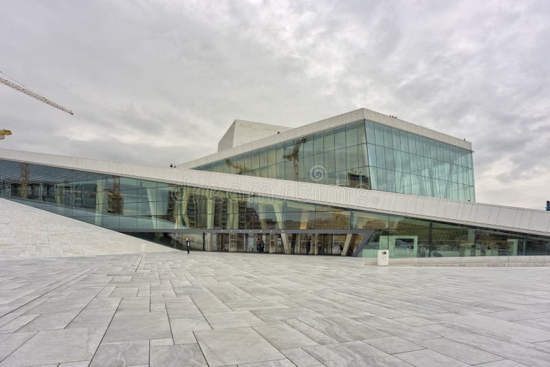 Oslo Opera House editorial stock photo. Image of famous - 103680023