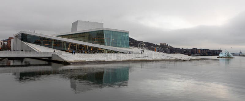Oslo Opera House, Norway stock photo. Image of city - 173902910
