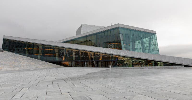Oslo Opera House, Oslo, Norway Stock Photo - Image of theater, buildig ...