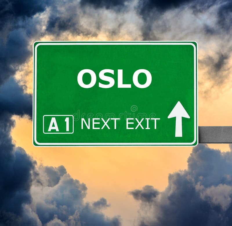 Oslo sign Norway letter stock photo. Image of norway - 157207422