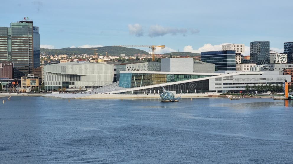 Oslo Skyline from Ferry DFDS Stock Image - Image of dfds, norway: 293202287