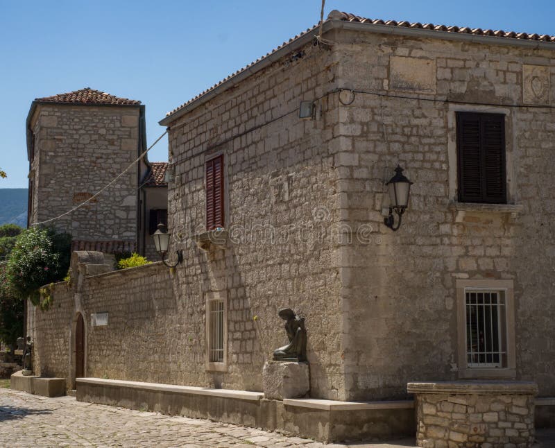 Osor /Cres Island / Croatia Editorial Photography - Image of ...