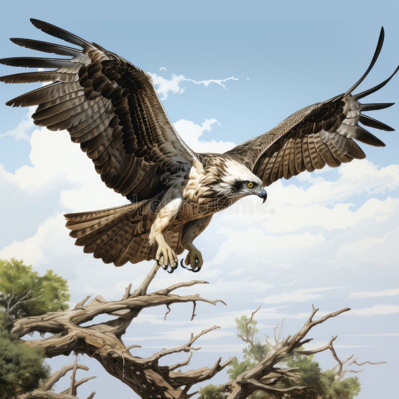 Ospreys Stock Illustrations – 24 Ospreys Stock Illustrations, Vectors ...