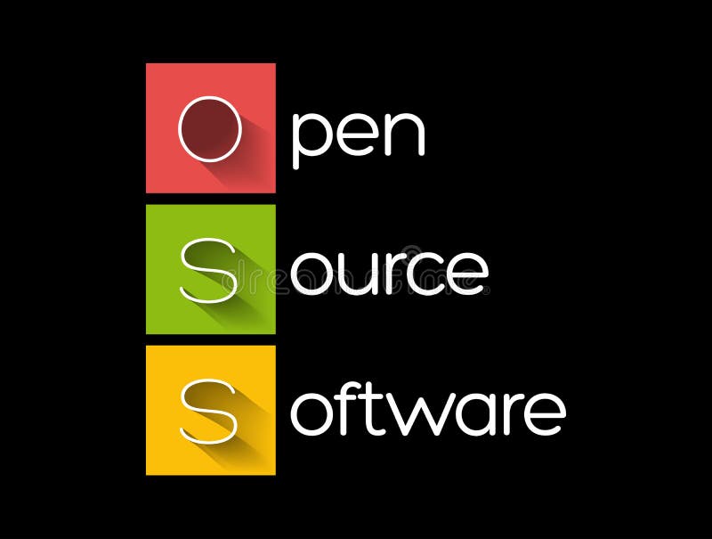 OSS - Open Source Software Acronym Stock Illustration - Illustration of ... OSS - Open Source Software Acronym Stock Illustration - Illustration of ...