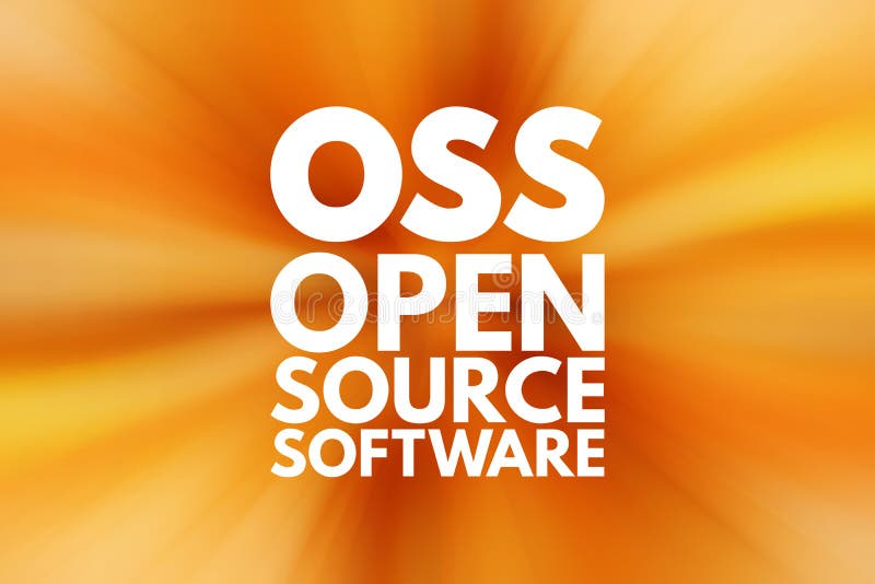 OSS - Open Source Software Acronym Stock Illustration - Illustration of ... OSS - Open Source Software Acronym Stock Illustration - Illustration of ...