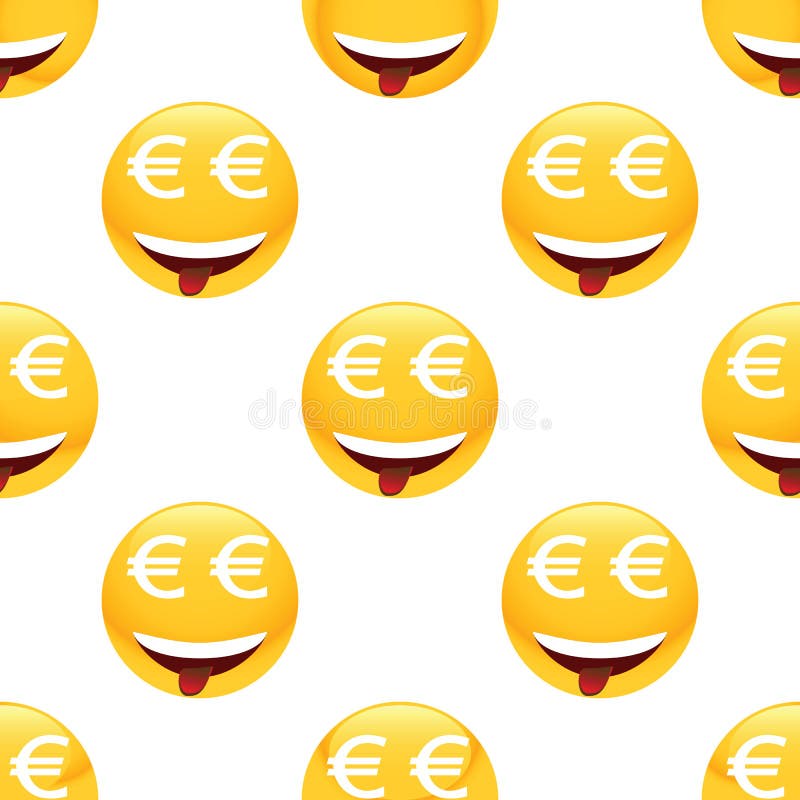 Emoticon Felice Che Osserva Tramite La Lente D'ingrandimento ...