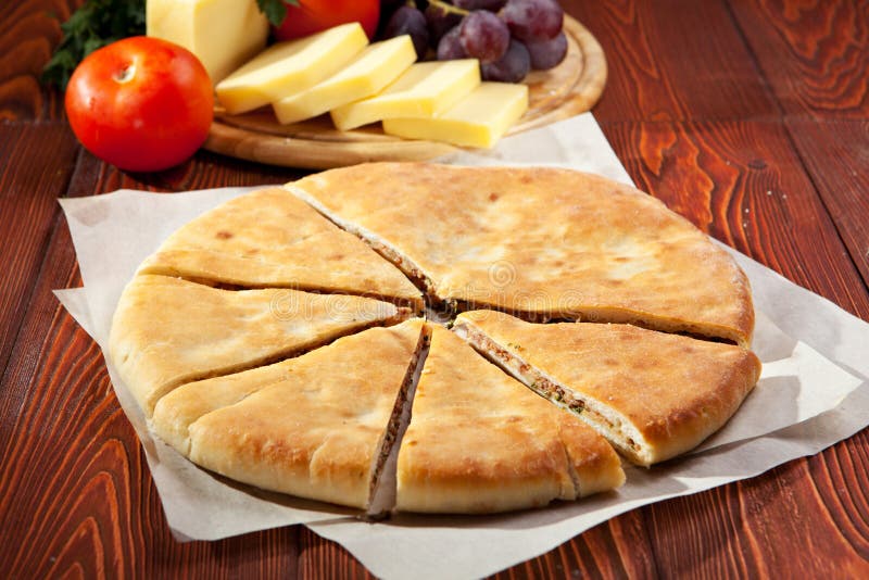 Ossetian Pie stock photo. Image of gourmet, baked, lunch - 40985458