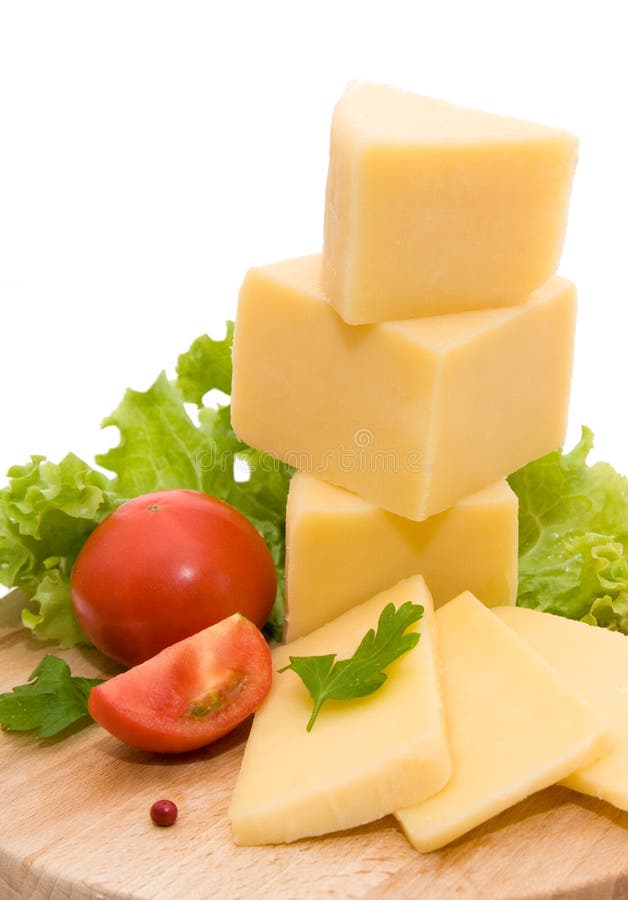 Gul ost arkivfoto. Bild av mjölka, smak, garnering, bakgrund - 40004828