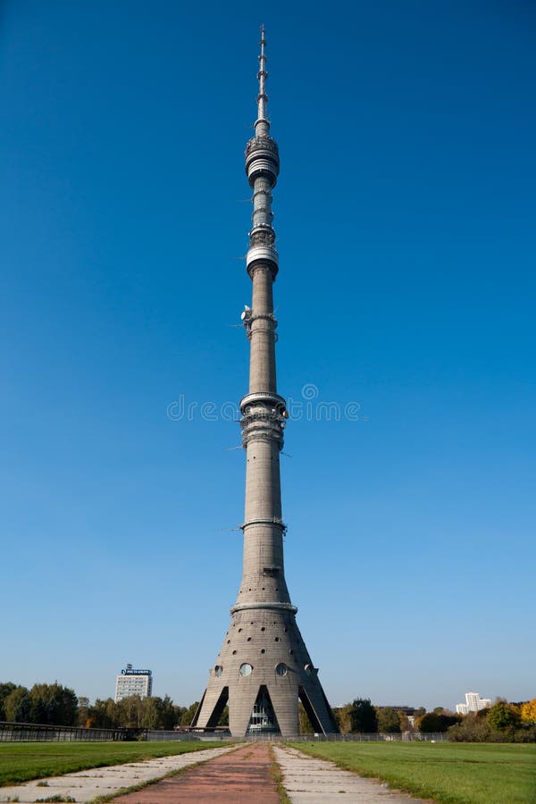 Ostankino Television Tower In Moscow Editorial Image - Image: 16414615